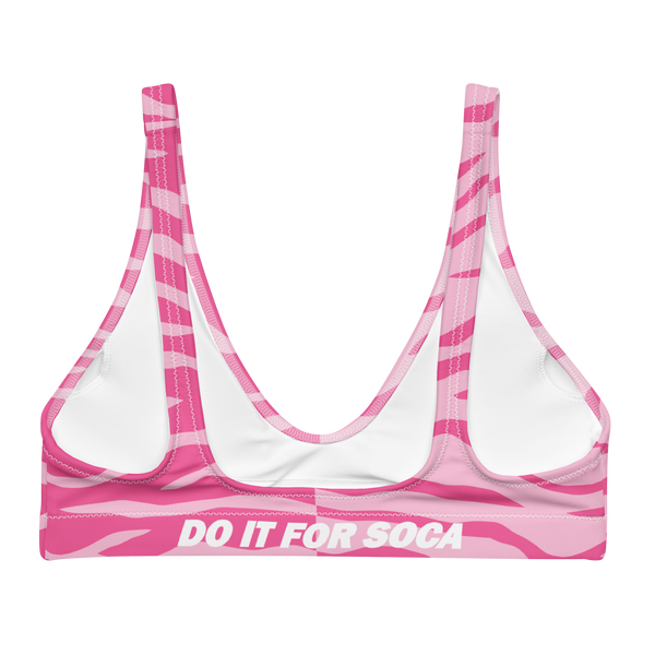 Endless Summer 22 - DIFS Soca Tiger Pink Womens Bralette – Live Love Soca